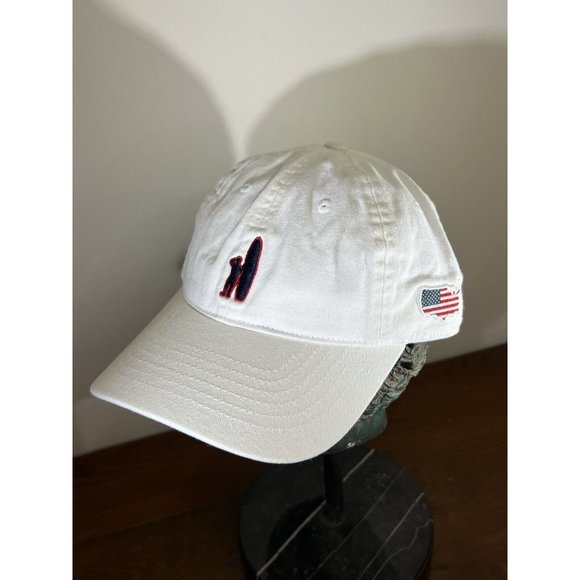 Johnnie O | Accessories | Johnnie O Topper Americana White Hat Pga Tour Issue Logos Hook Loop ...